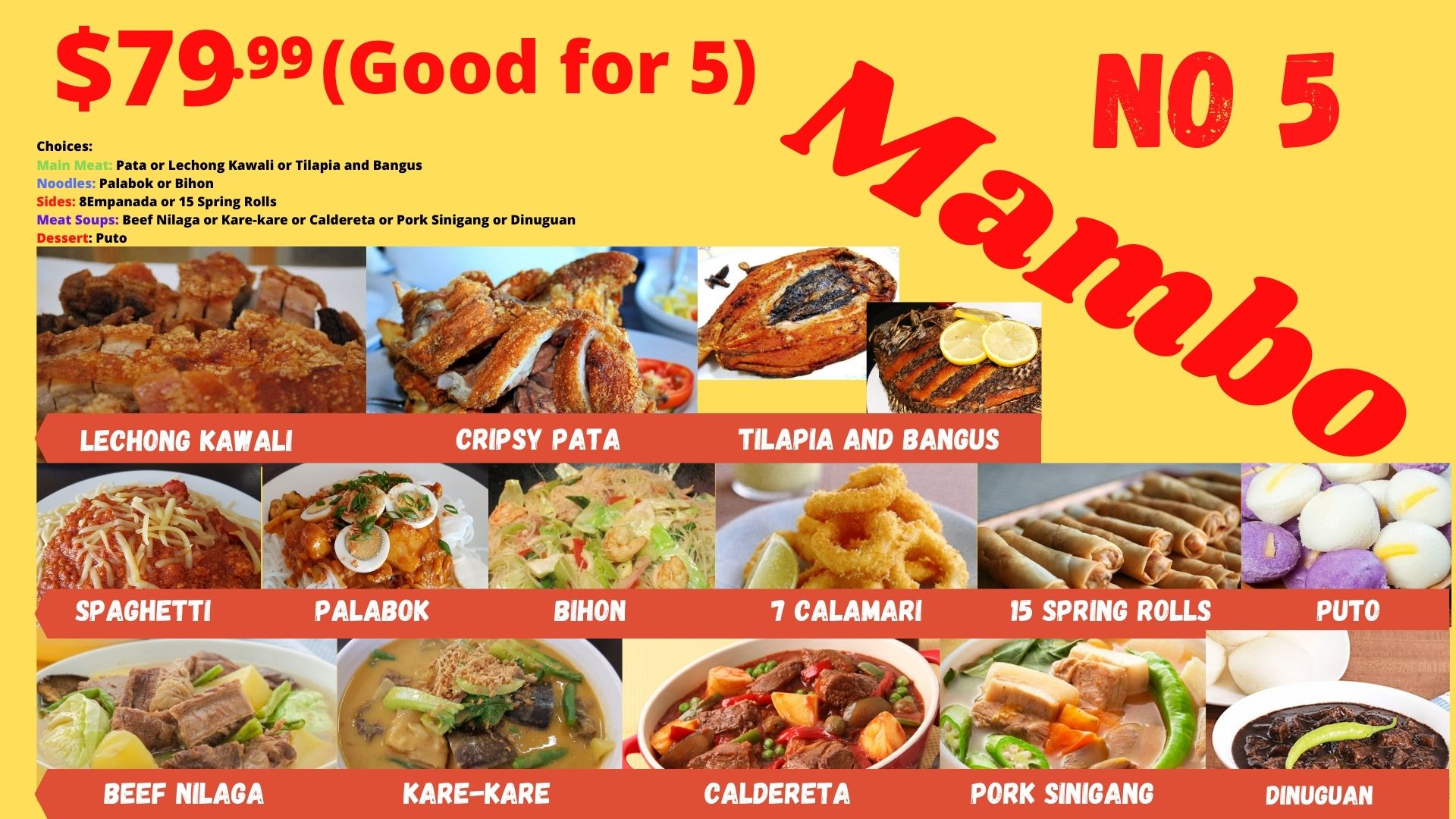 Mambo 5 | Pinoy Diner